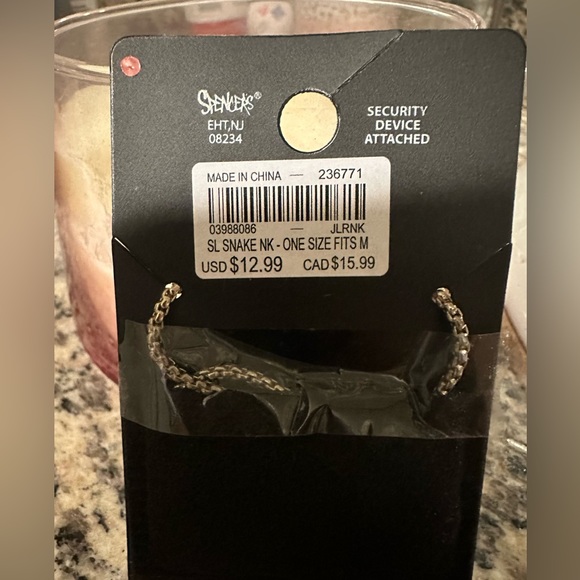 Body rage | Jewelry | Nwt Spencers Body Rage Snake Goth Rocker Necklace ...